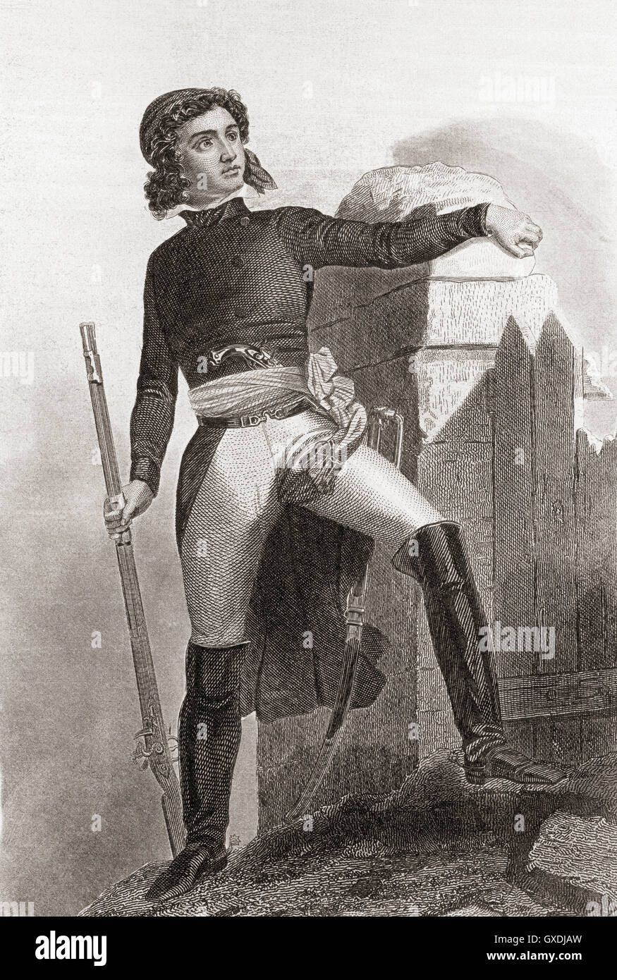 Henri du Vergier, comte de la Rochejaquelein, 1772 – 1794. General of ...