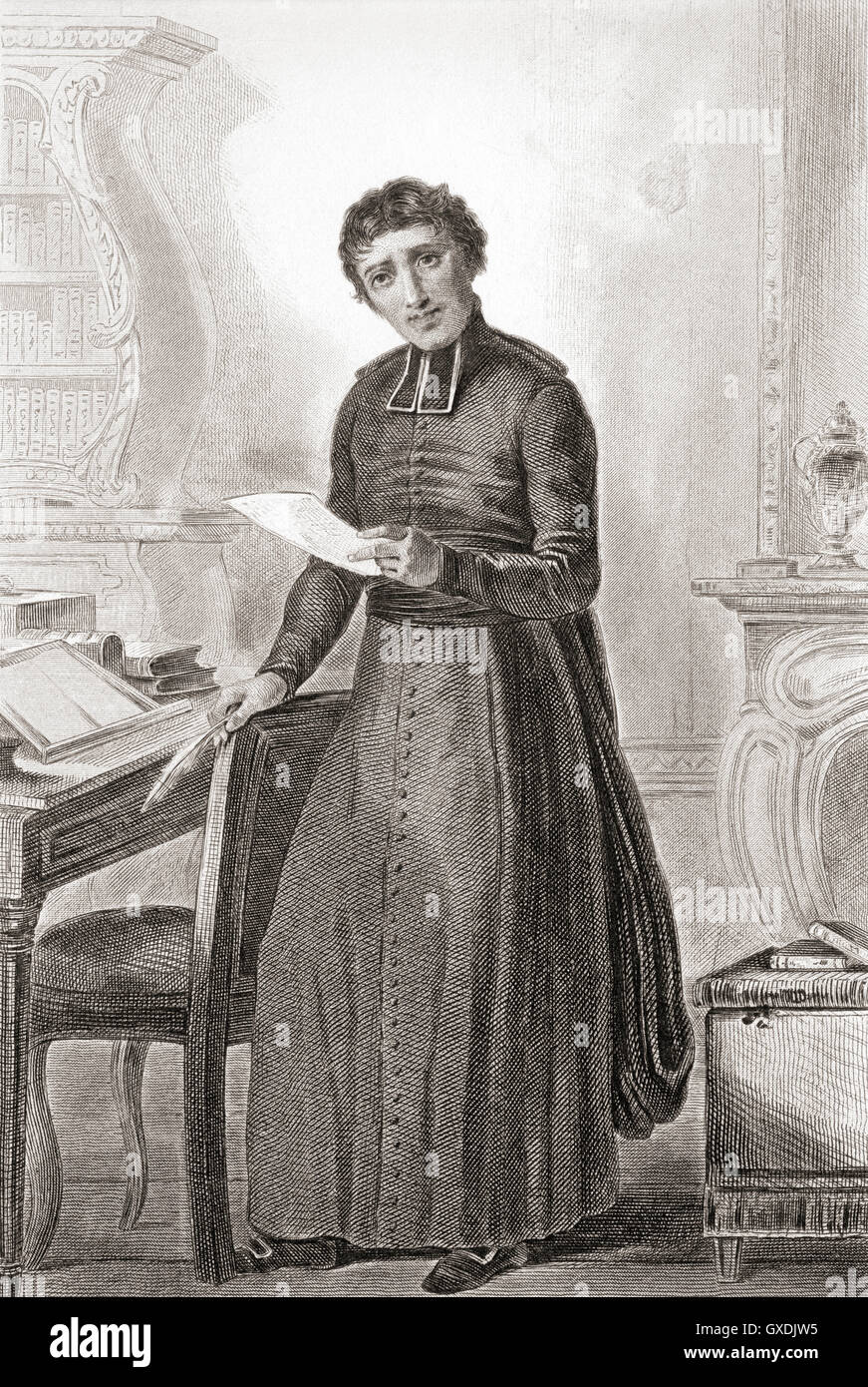 Emmanuel Joseph Sieyès, 1748 – 1836, aka Abbé Sieyès. French Roman ...