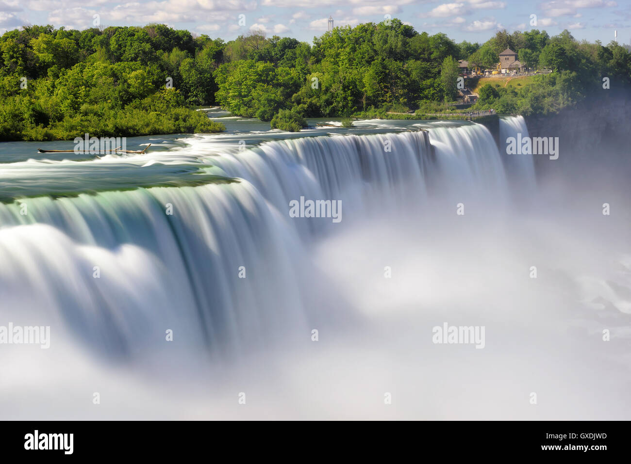 Niagara falls. Long exposure Stock Photo - Alamy
