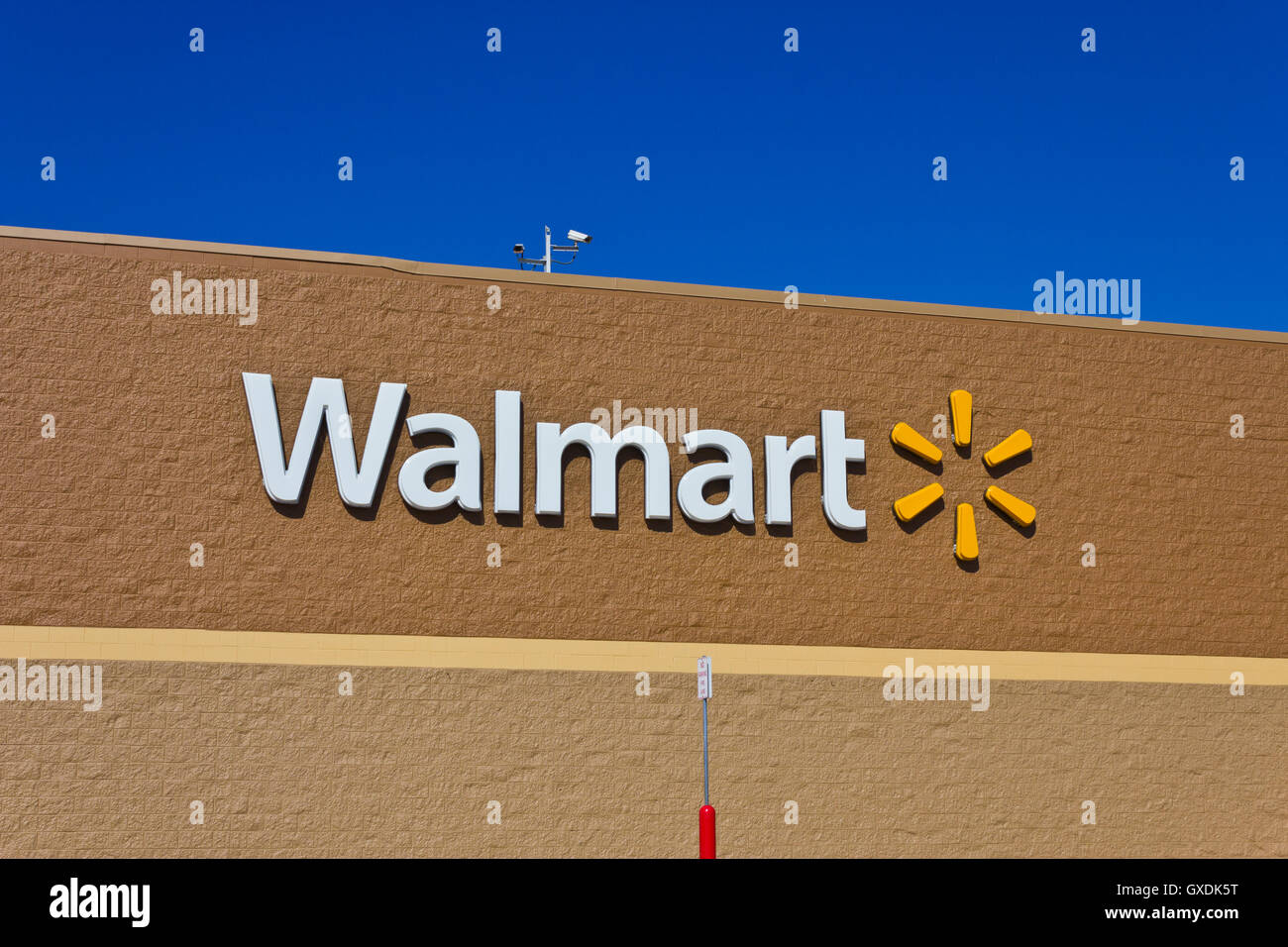 Indianapolis - Circa March 2016: Walmart Retail Location. Walmart is an ...