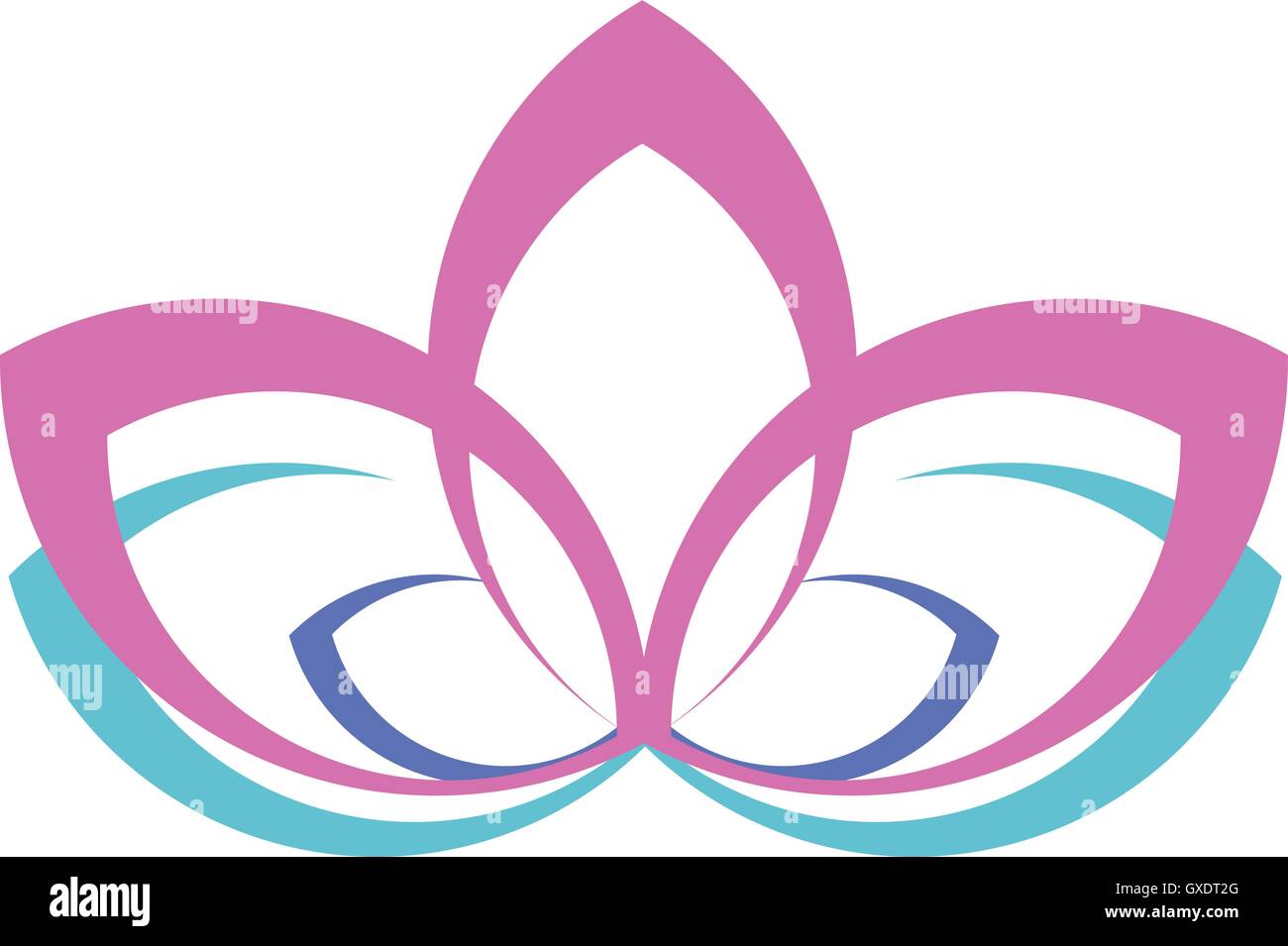 Symbol meditation Stock Vector Images - Alamy