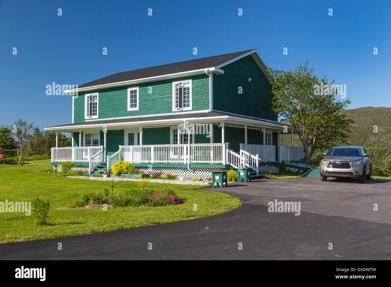 Village home design hi-res stock photography and images - Alamy