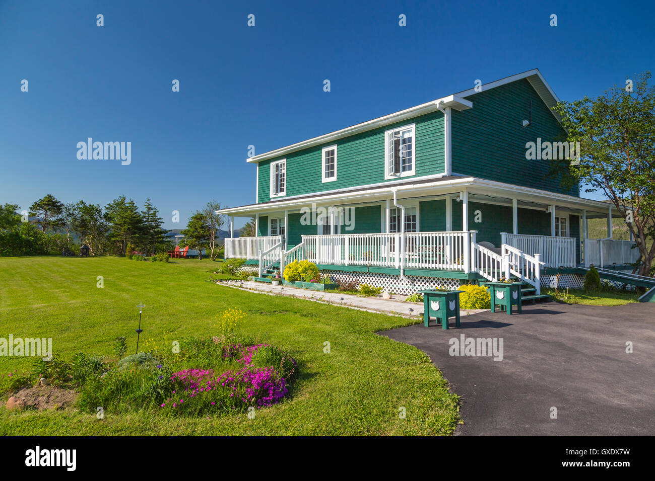 Village home design hi-res stock photography and images - Alamy