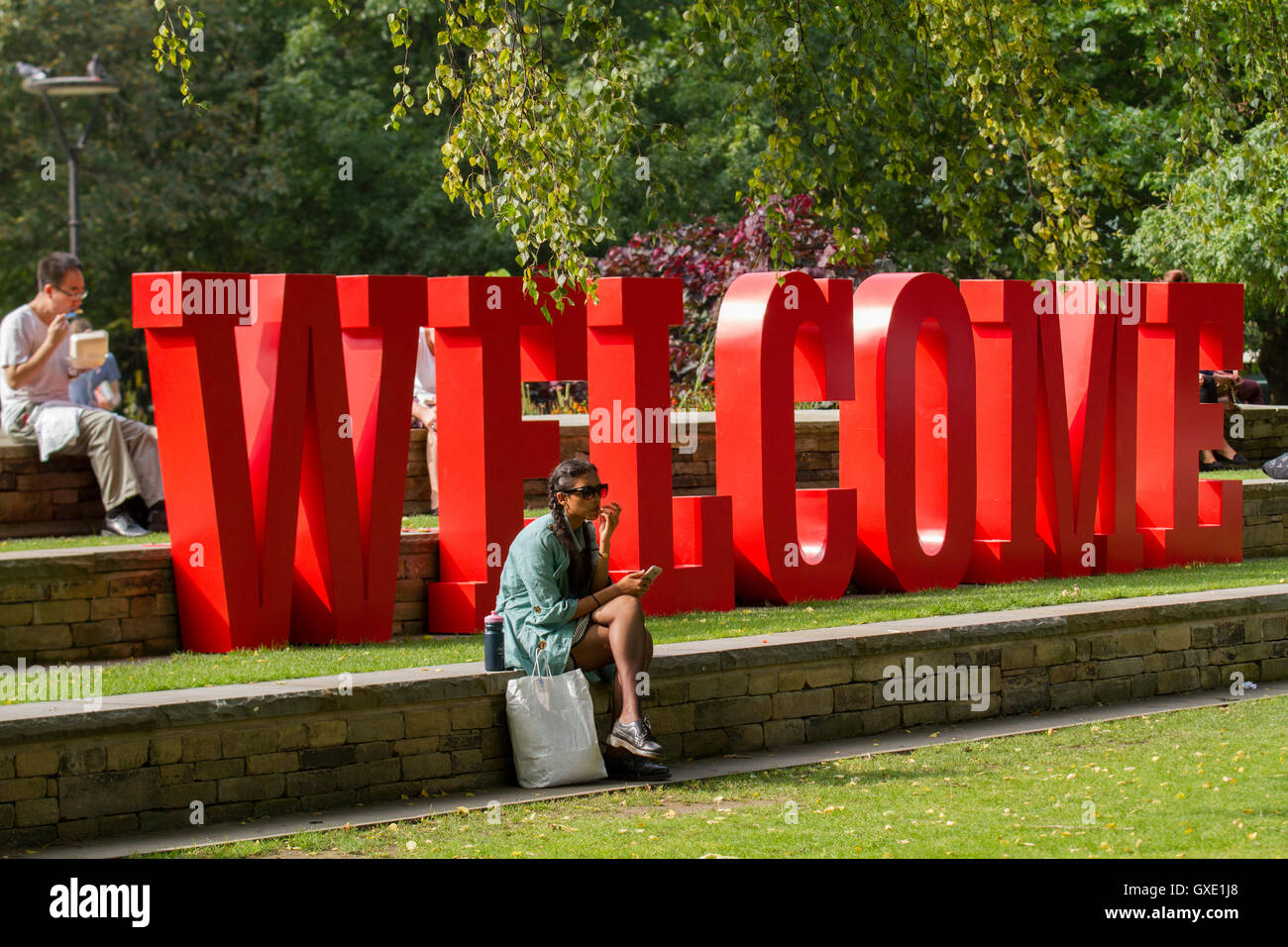 Student freshers signs hi-res stock photography and images - Alamy