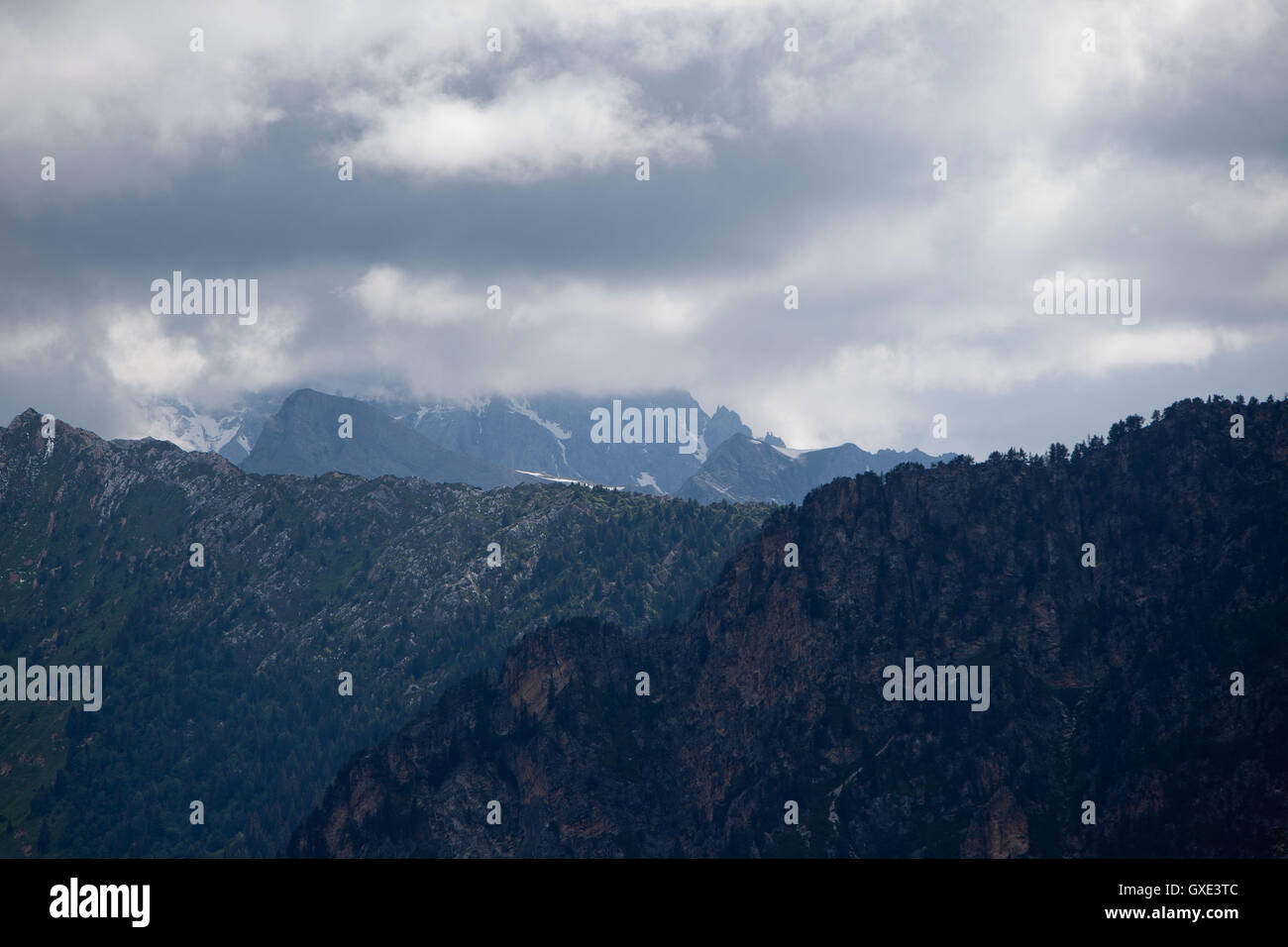 French Alps, summer, mountains, hiking, nature, forest, climate change ...