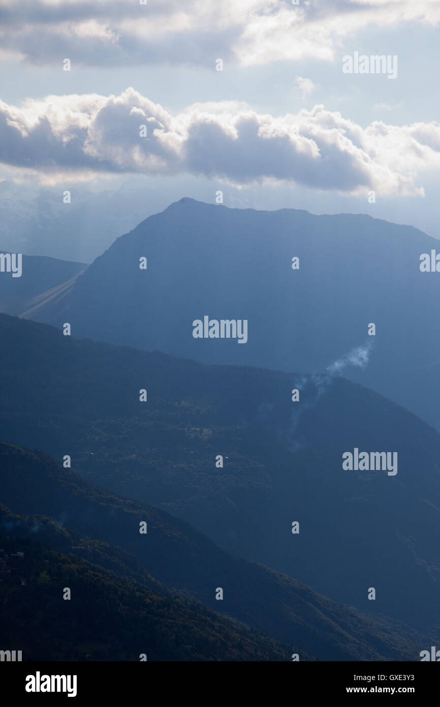 French Alps, summer, mountains, hiking, nature, forest, climate change ...
