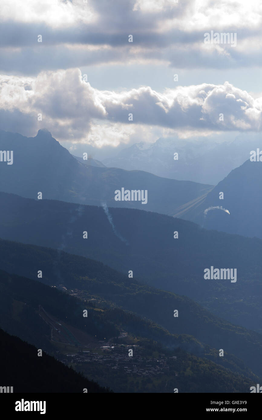 French Alps, summer, mountains, hiking, nature, forest, climate change ...