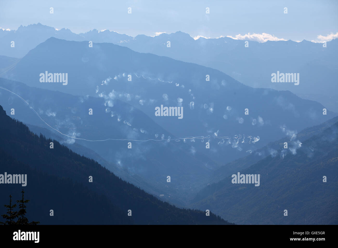 French Alps, summer, mountains, hiking, nature, forest, climate change ...
