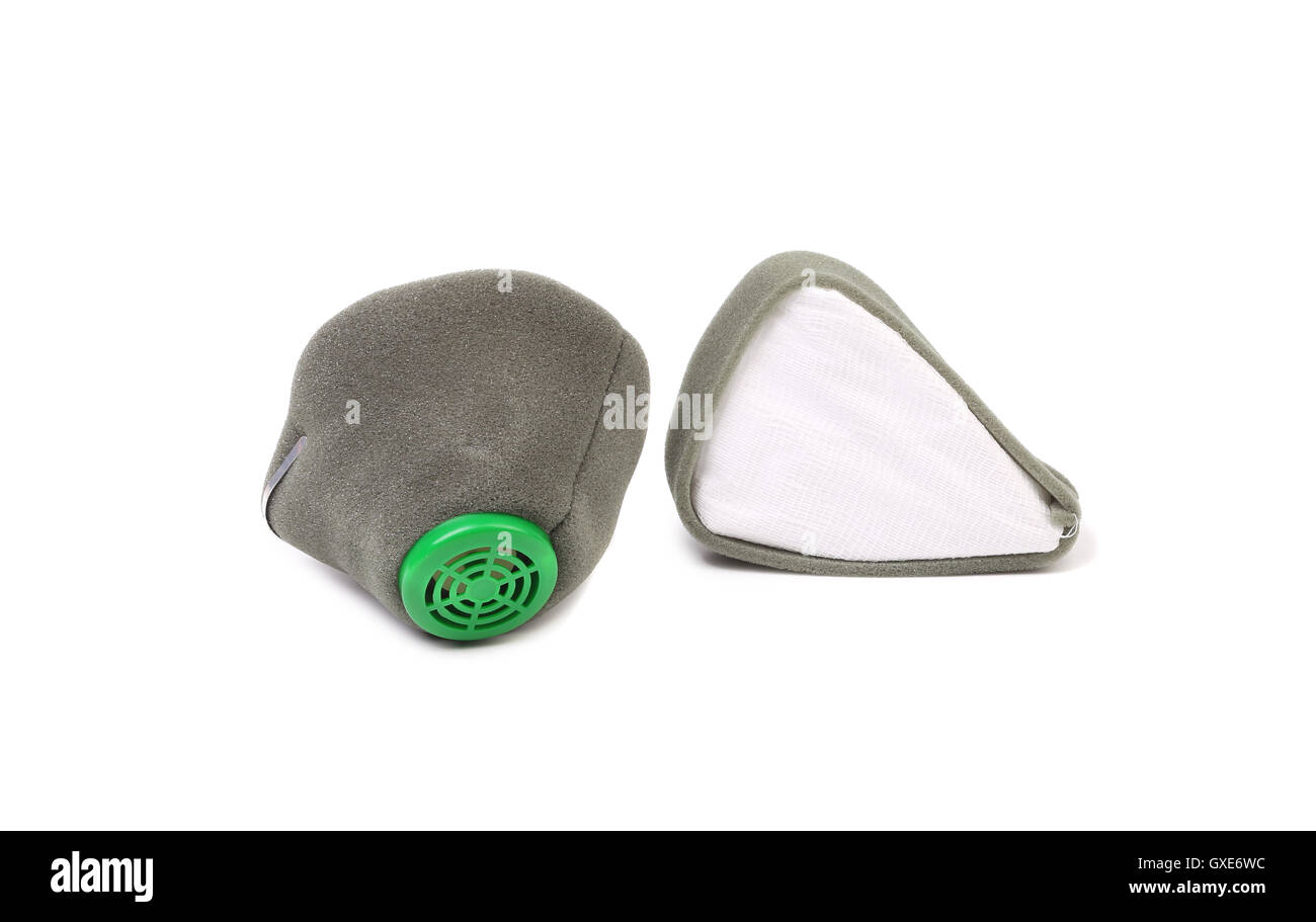 Front and back view of protective mask Stock Photo - Alamy