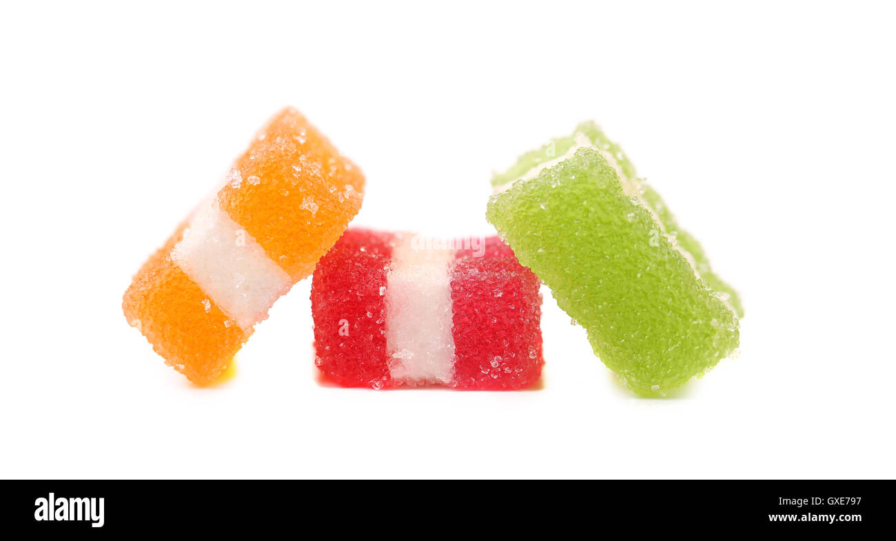 Different fruit-paste candies Stock Photo - Alamy
