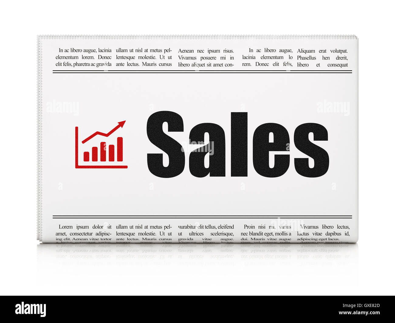 Sales growth concept 3d arrow hi-res stock photography and images - Alamy