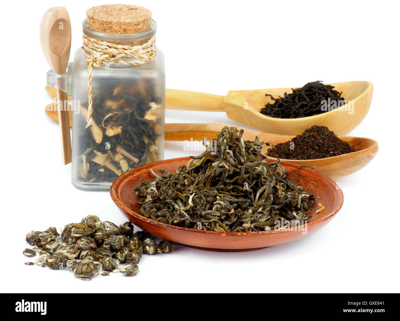 Black tea leaf hi-res stock photography and images - Alamy