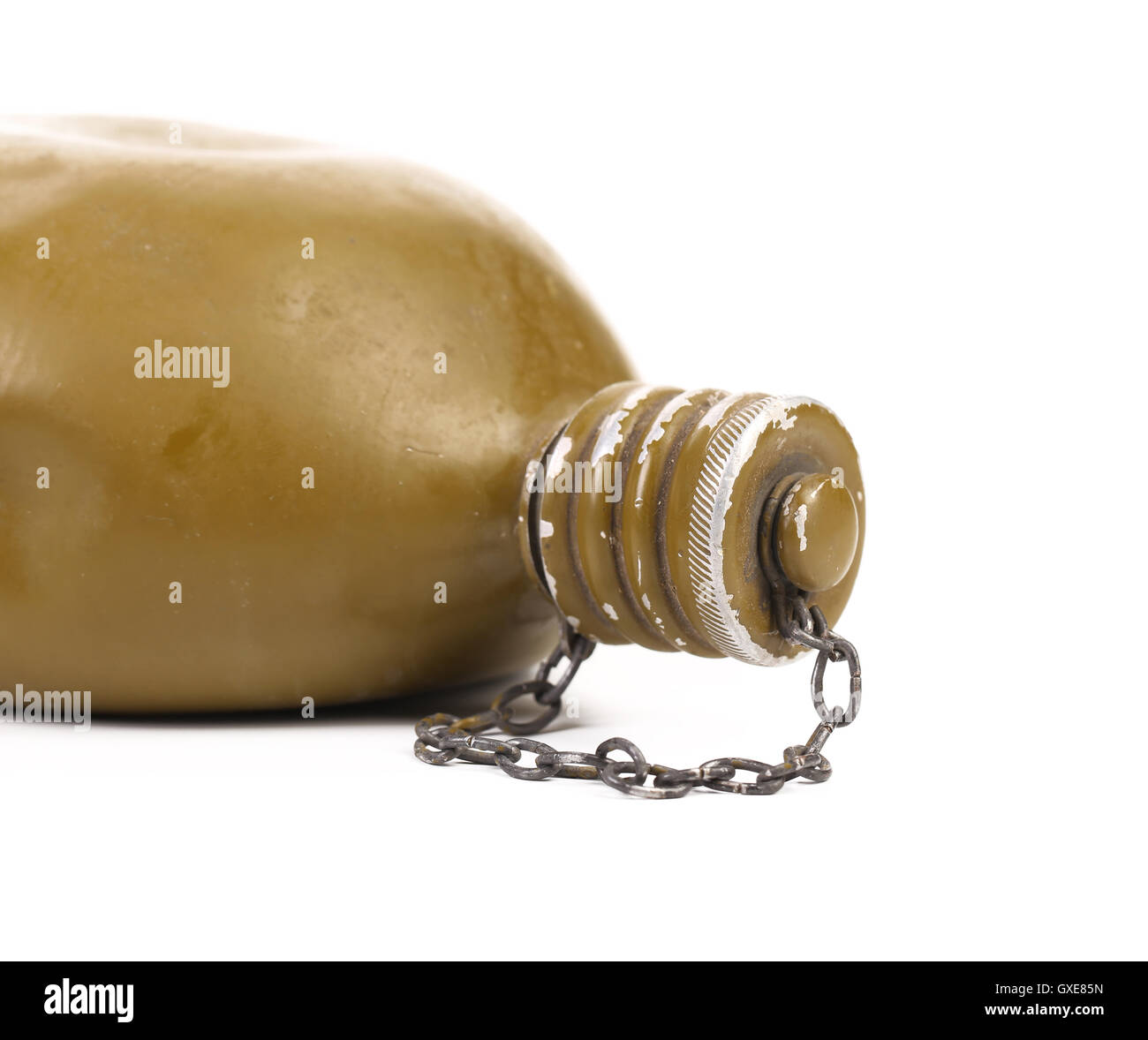 Old army canteen Stock Photo - Alamy
