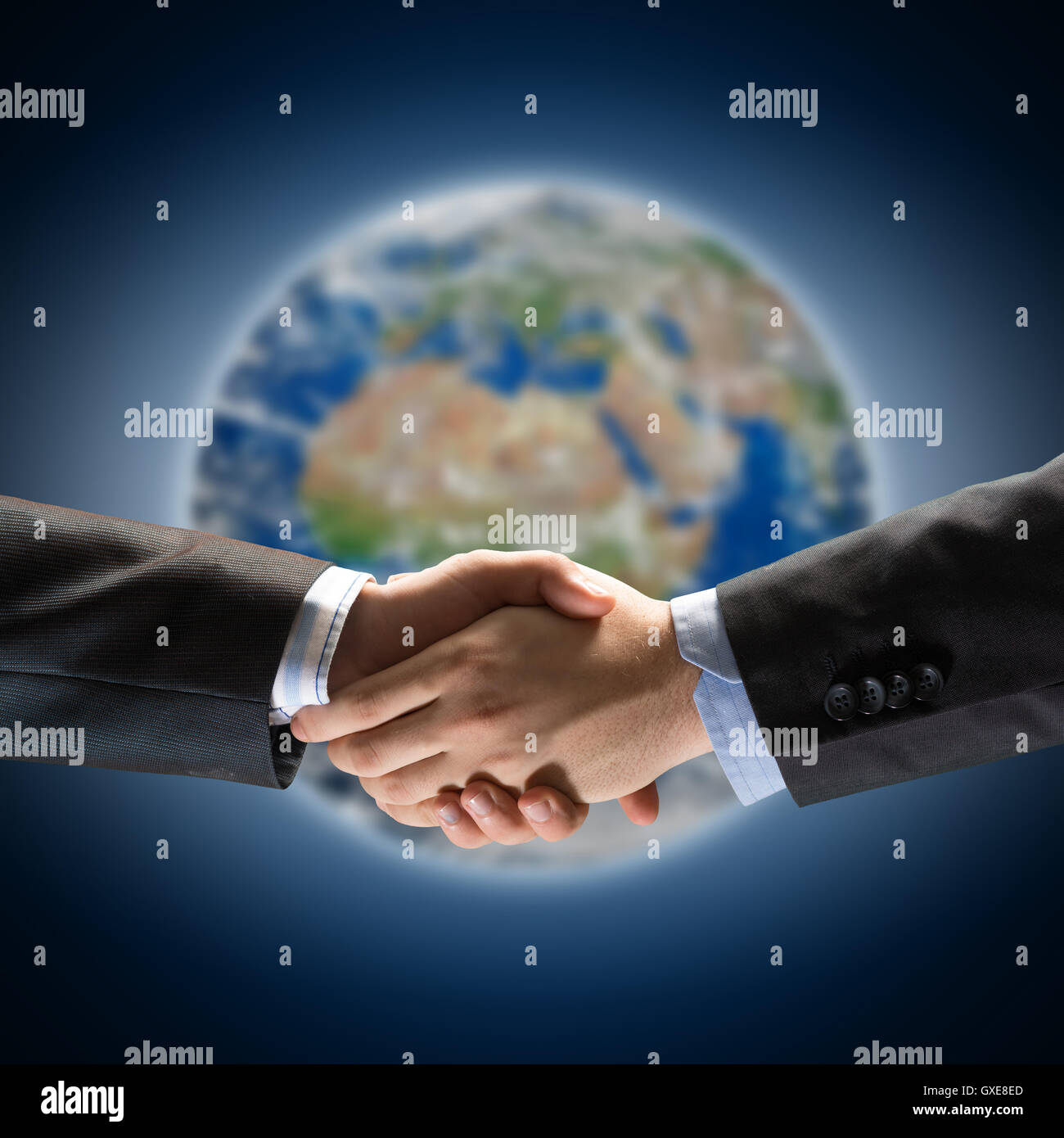 handshake of two businessmen Stock Photo - Alamy