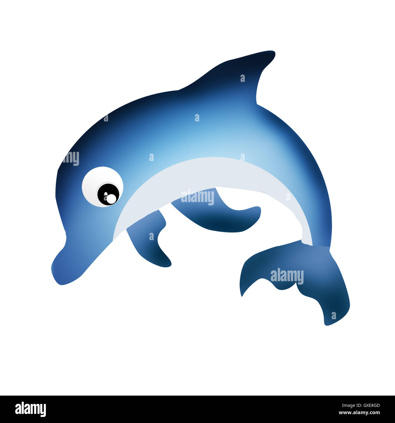 Dolphin nature logo hi-res stock photography and images - Alamy