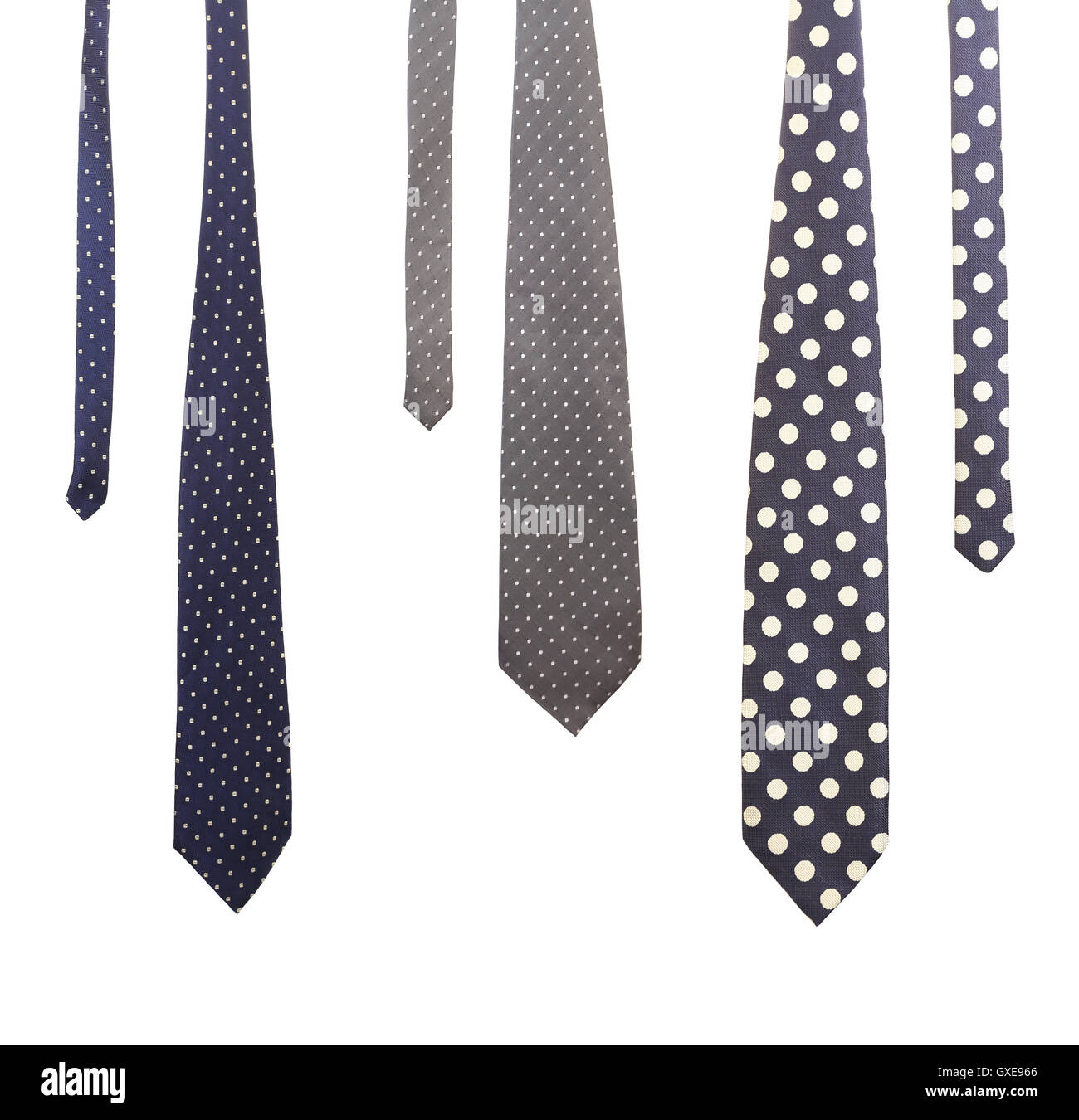 Three multi-colored ties Stock Photo - Alamy