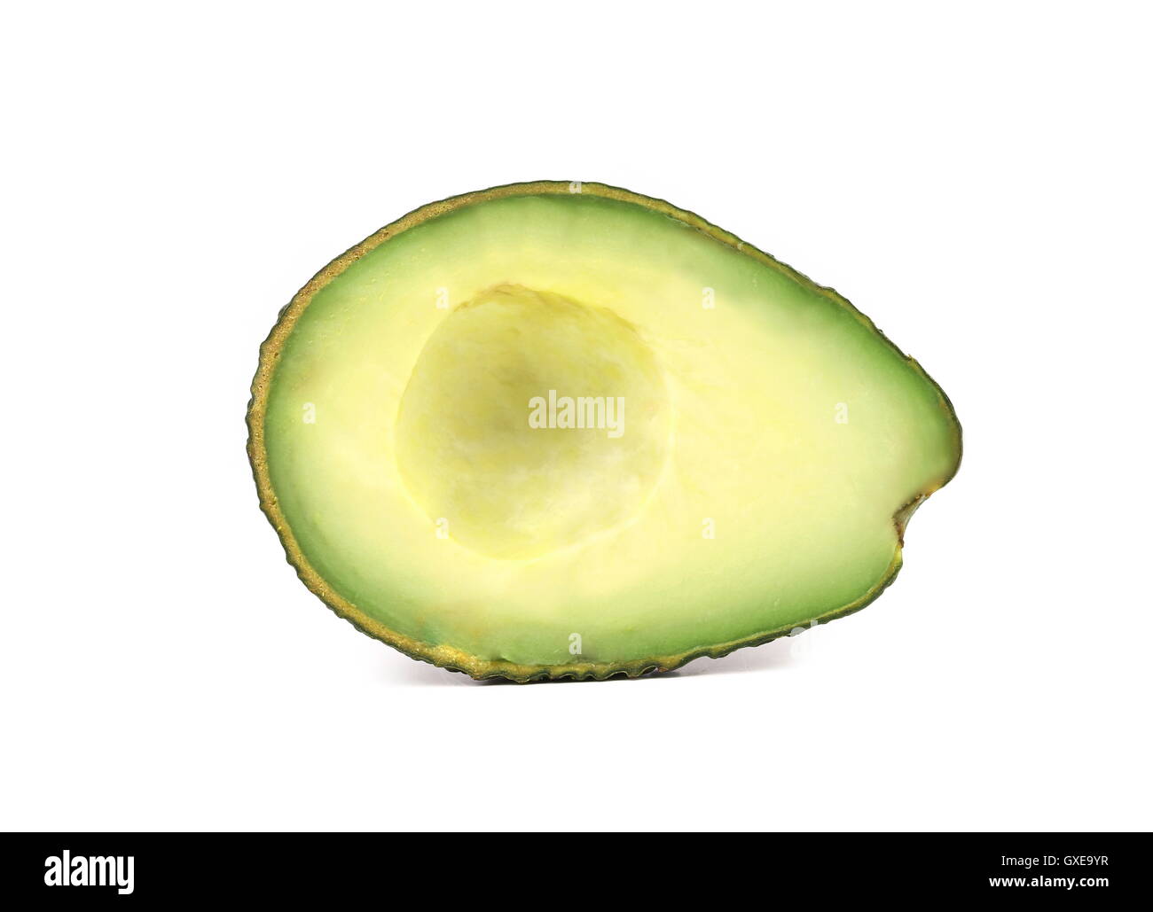 Slice of avocado Stock Photo - Alamy