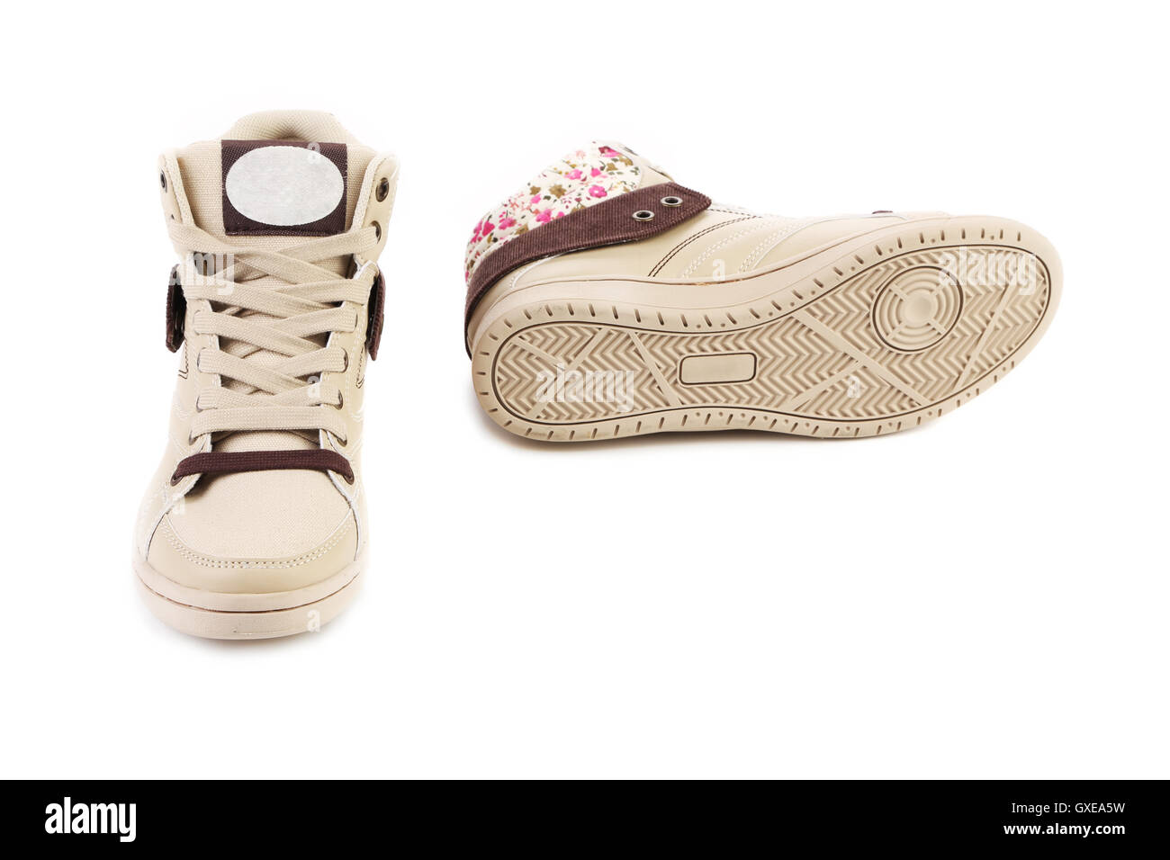 Girls trainers Cut Out Stock Images & Pictures - Alamy