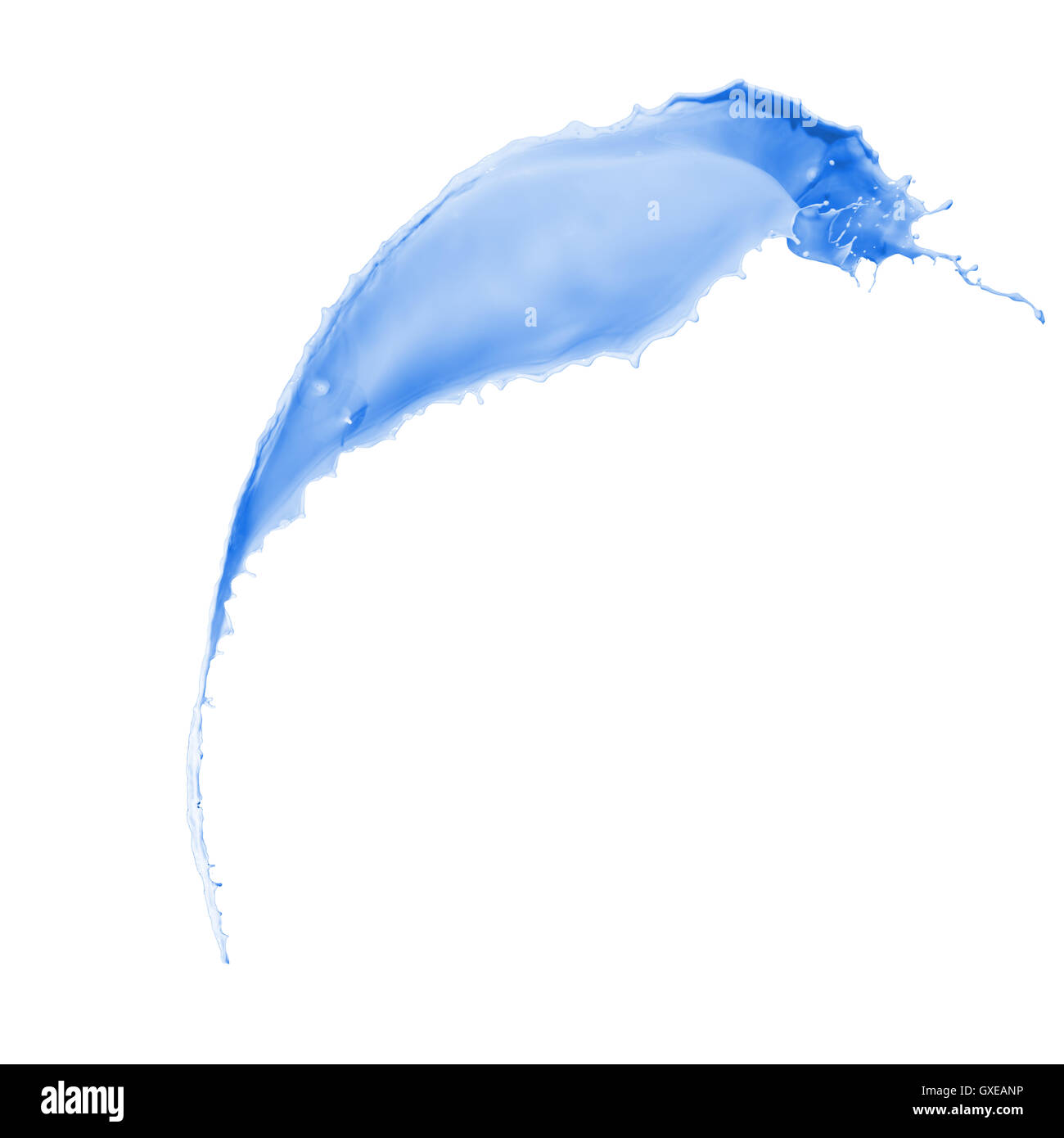blue paint splash Stock Photo - Alamy