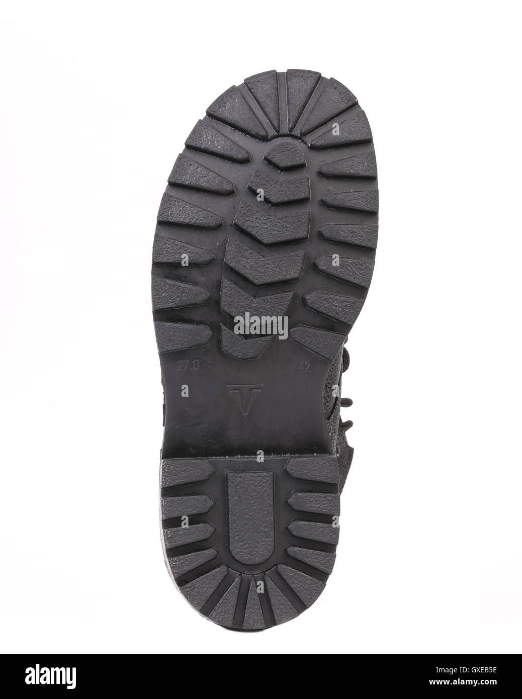 Black shoe sole Stock Photo - Alamy