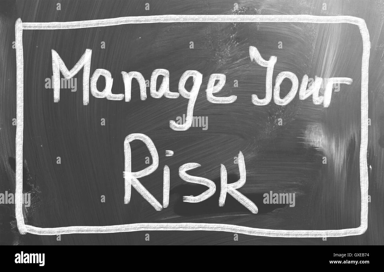 Manage Your Risk Concept Stock Photo - Alamy