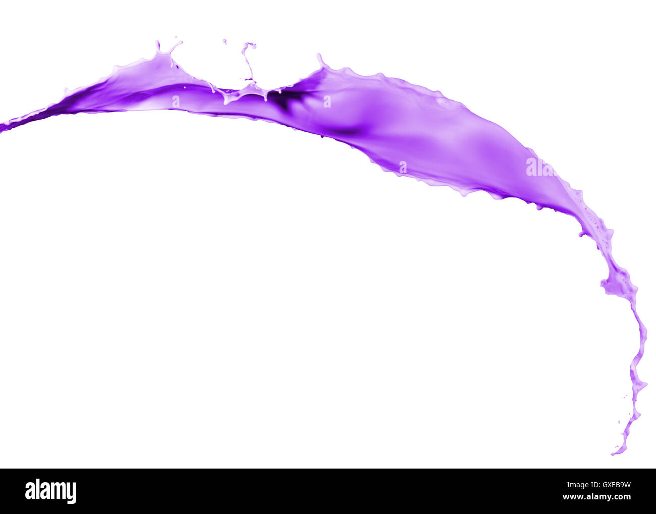 purple paint splash Stock Photo - Alamy