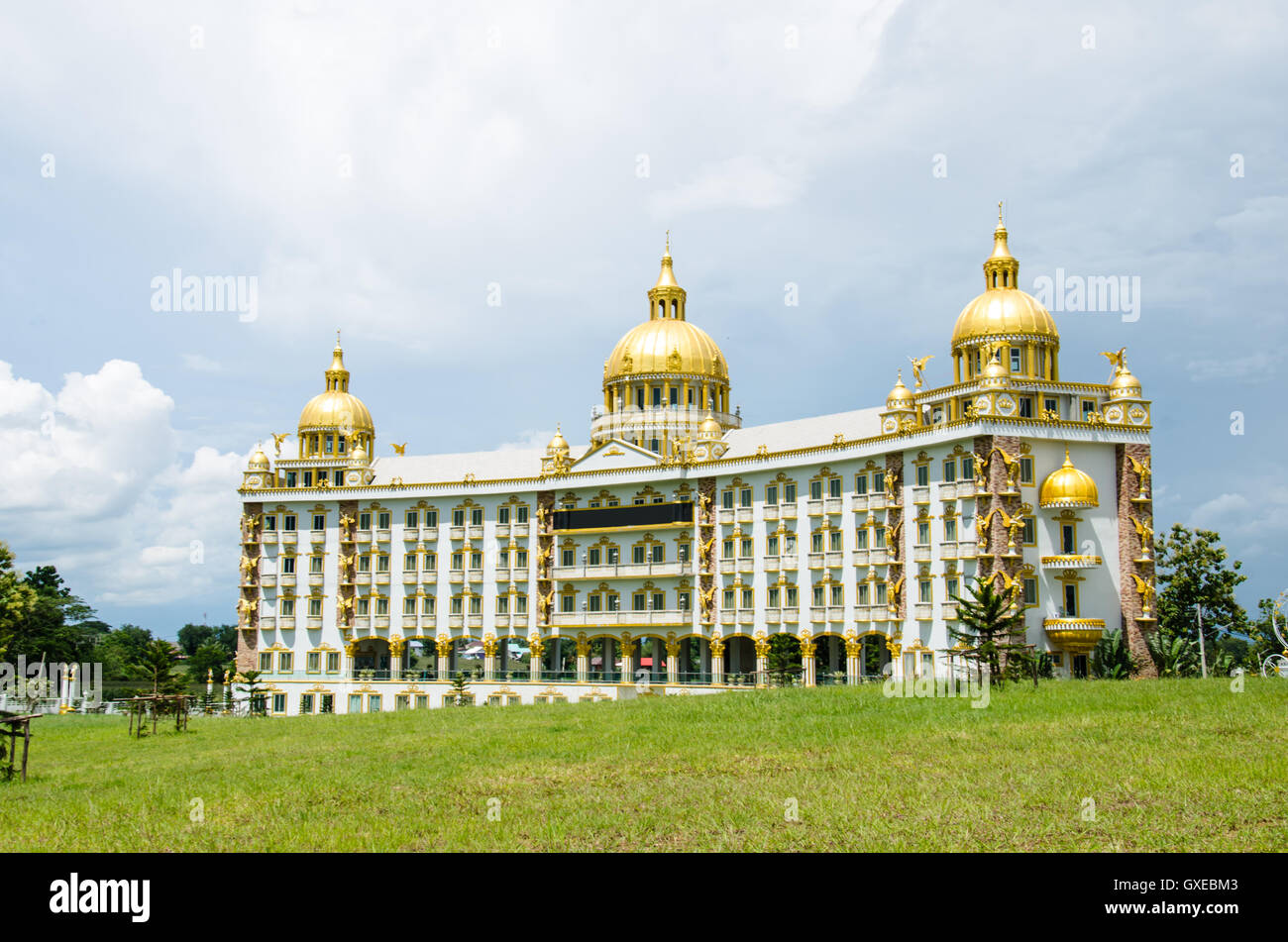 The School buildings in European style Stock Photo - Alamy