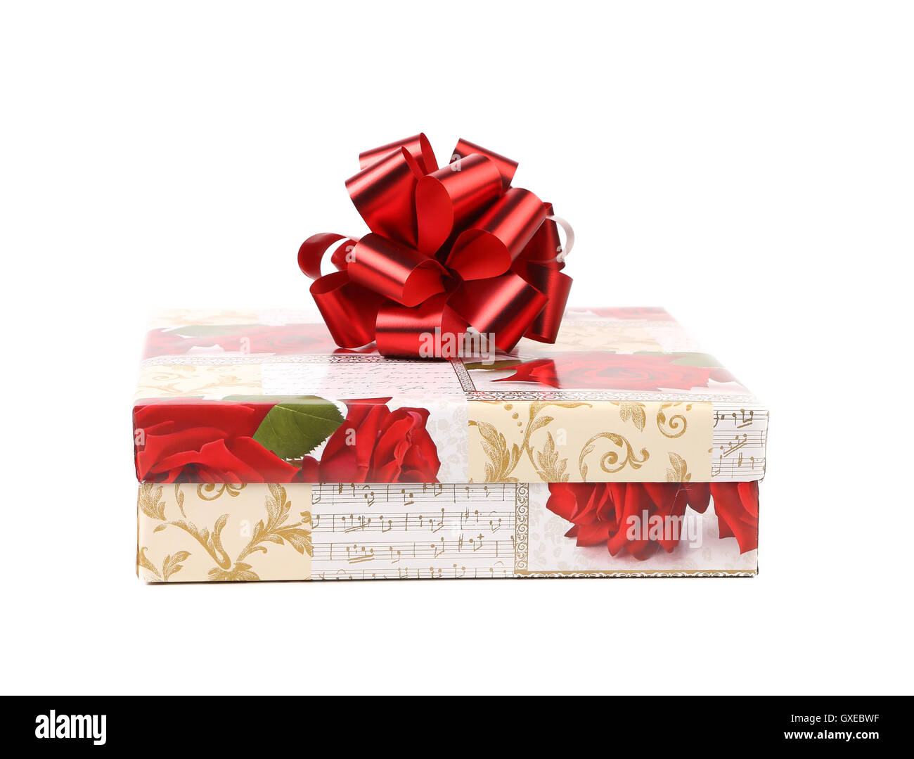 Gift box isolated Stock Photo - Alamy
