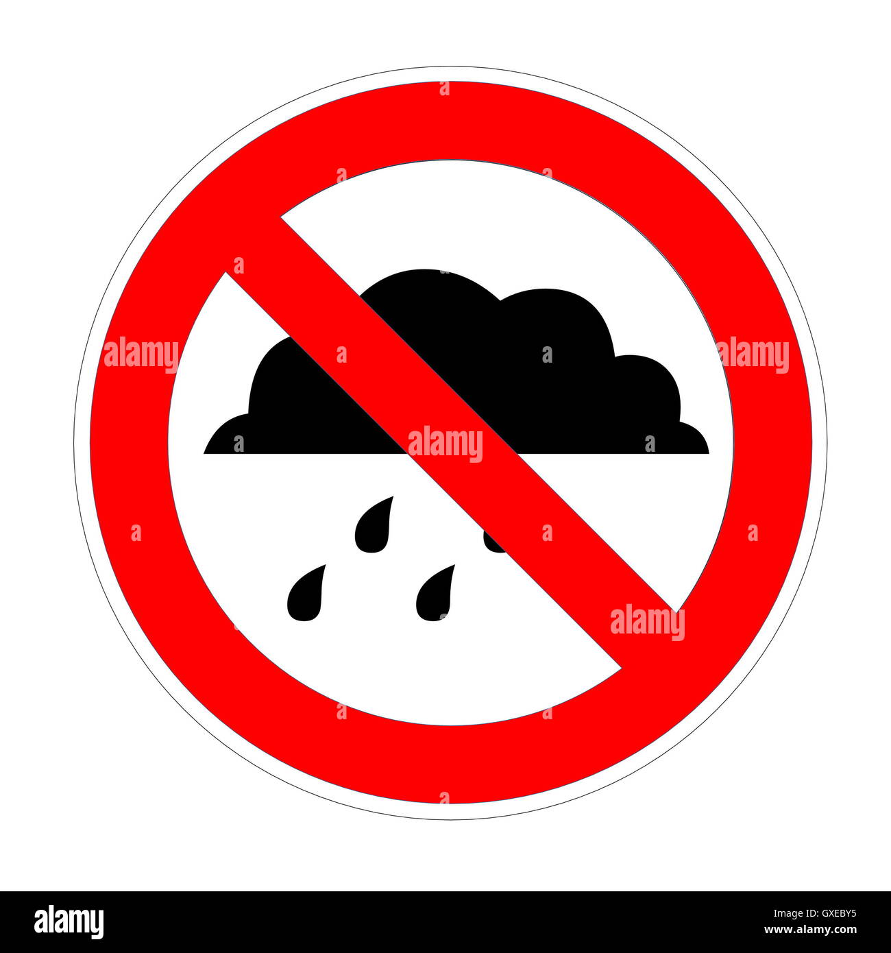 No rain allowed Stock Photo - Alamy