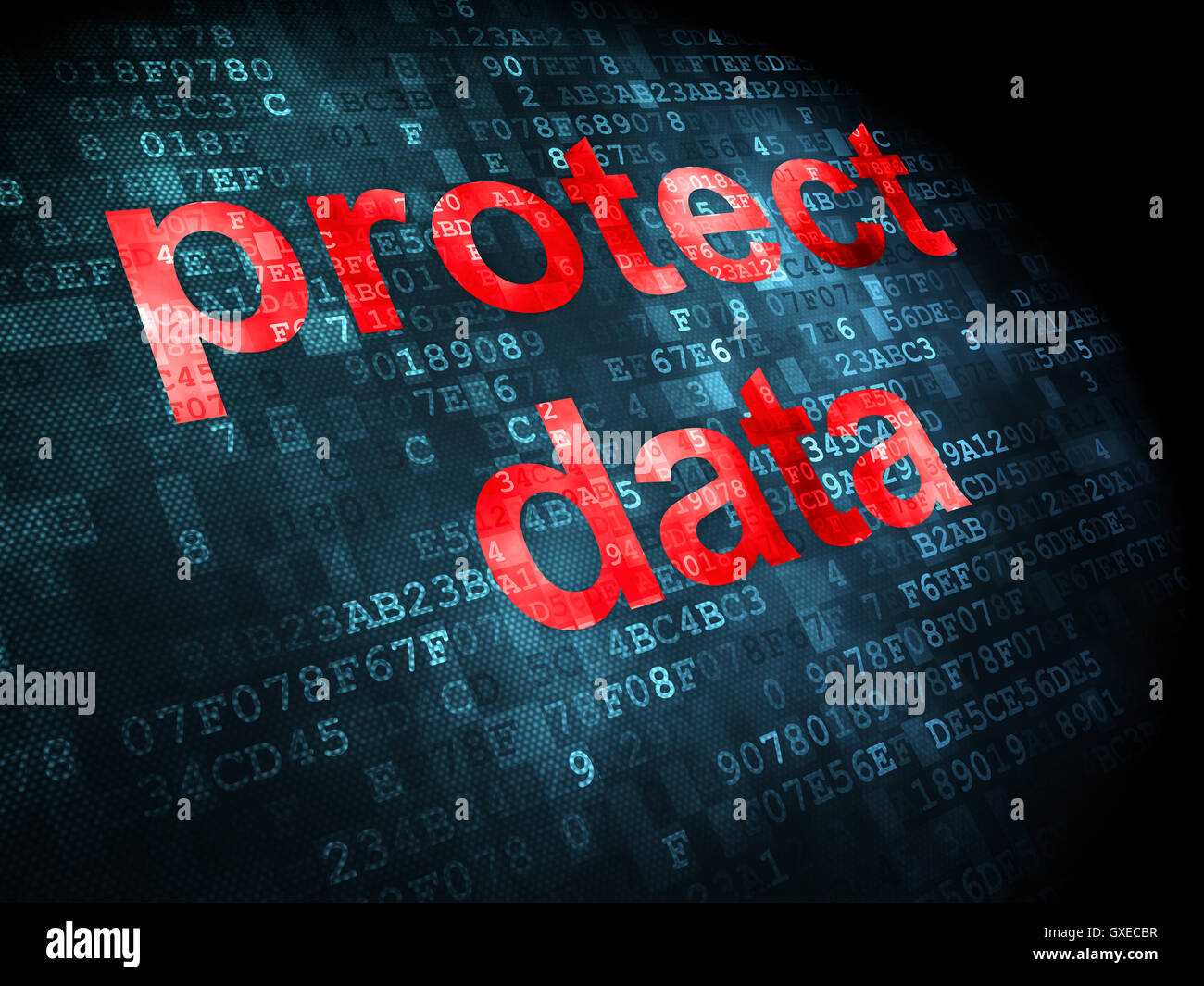 Protection concept: Protect Data on digital background Stock Photo - Alamy