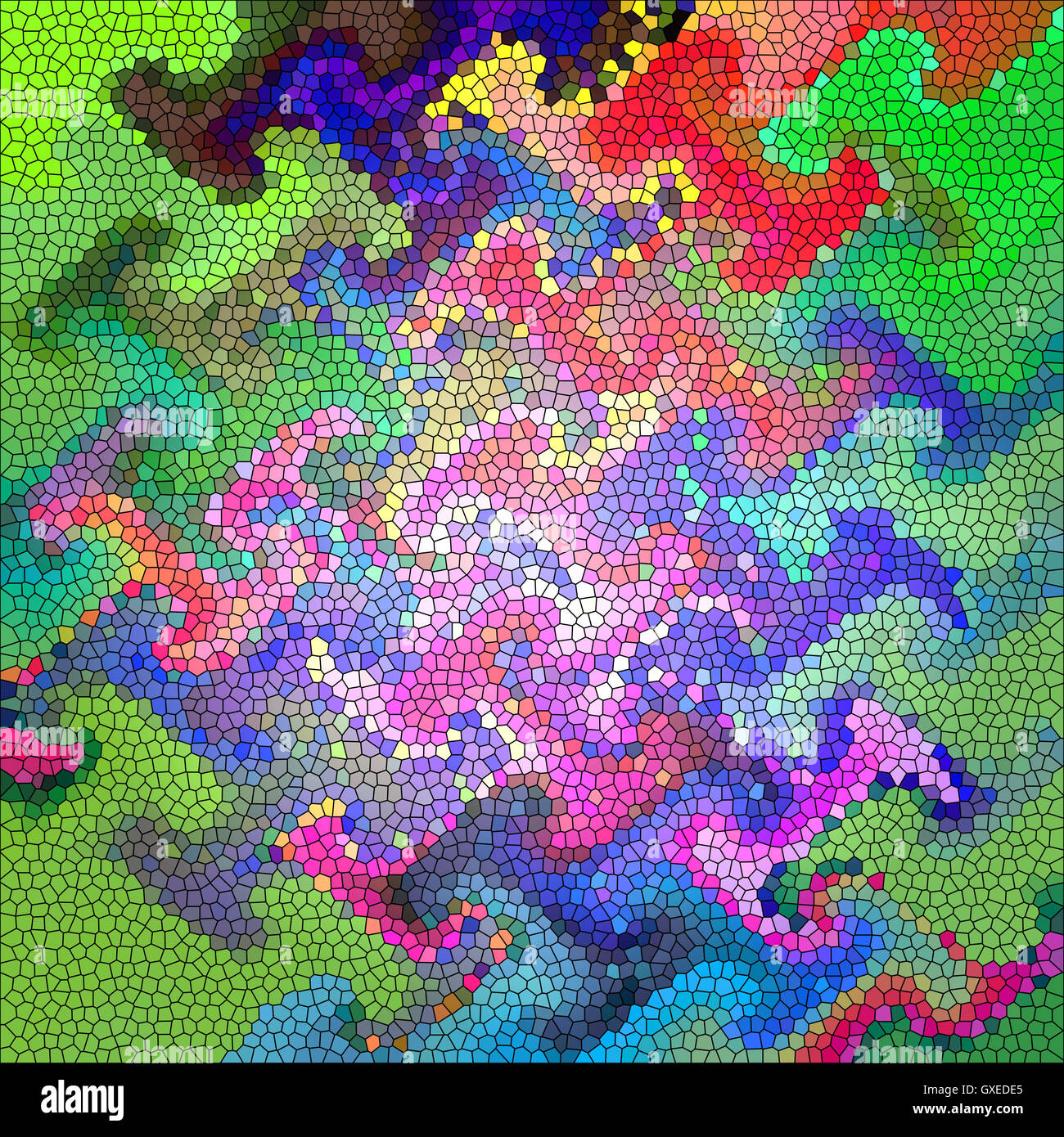 Abstract coloring background of the nauseating headache gradient with ...