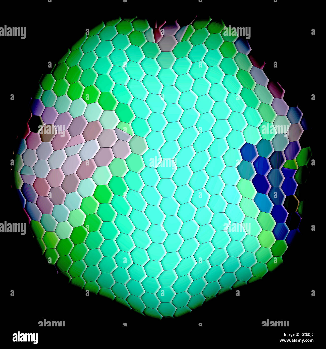 Abstract coloring background of the nauseating headache gradient with ...