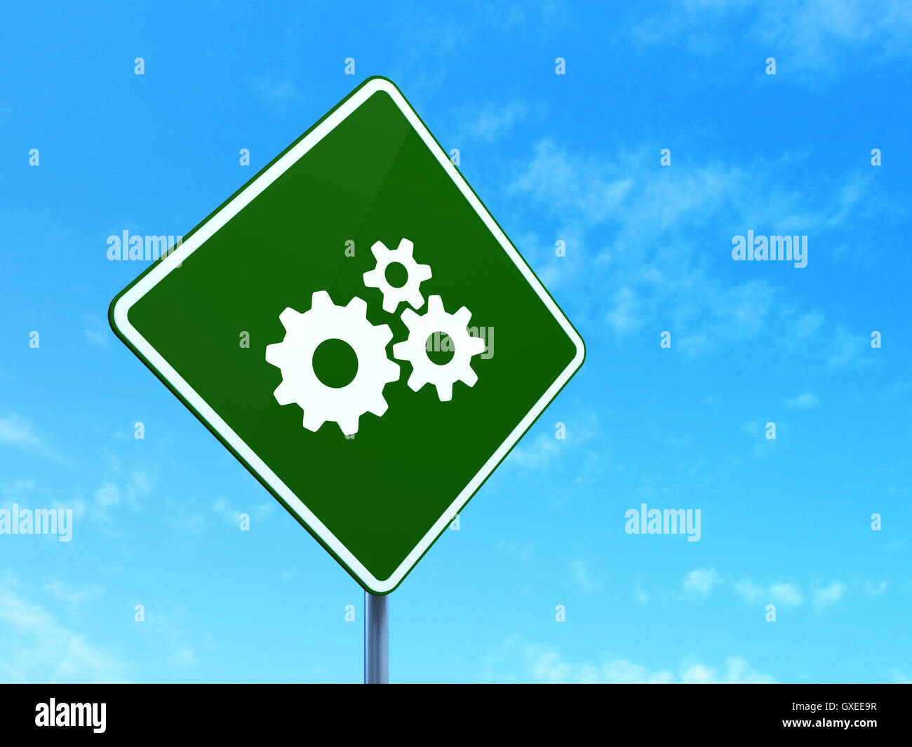 Abstract road sign background hi-res stock photography and images - Alamy