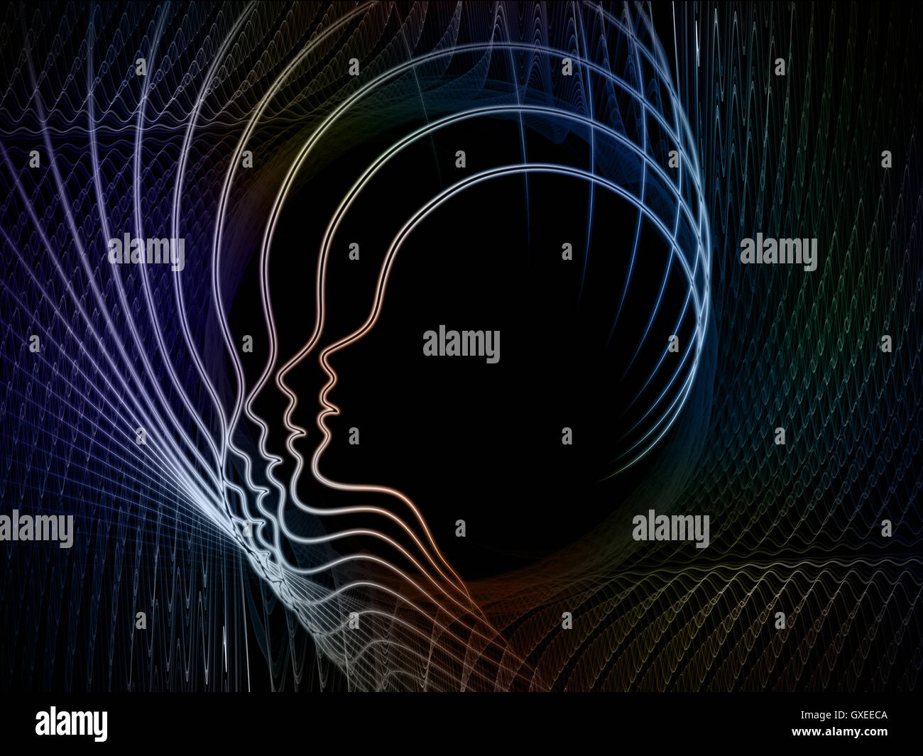 Soul Geometry Background Stock Photo - Alamy