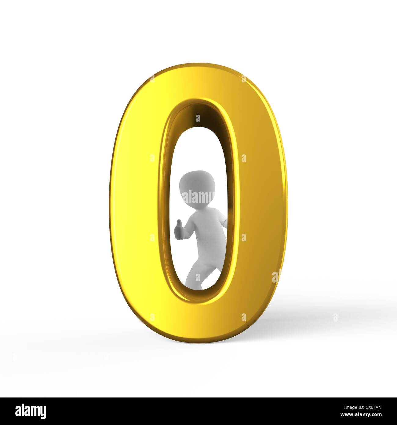 Golden Mark 0 Stock Photo - Alamy