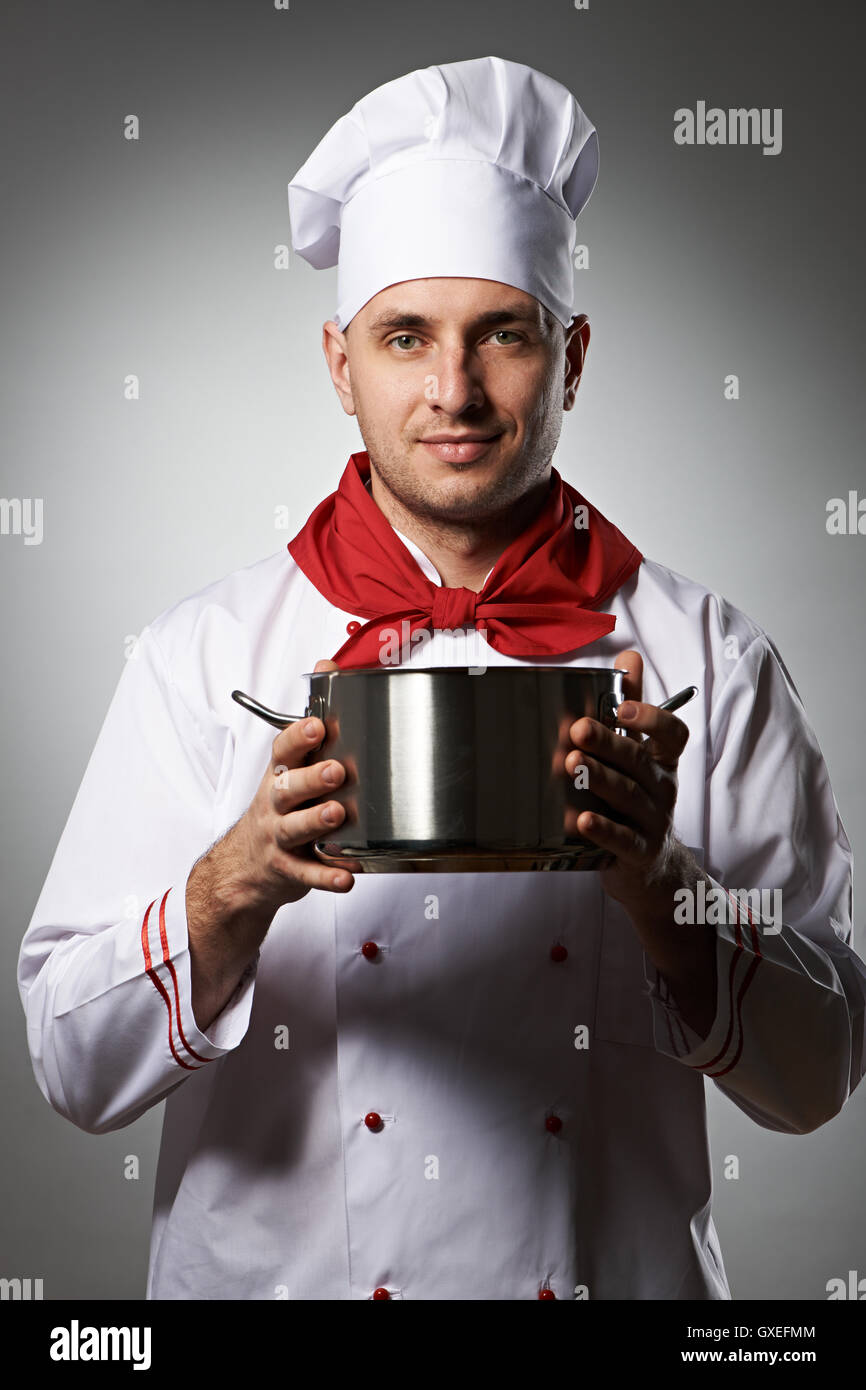 Male chef portrait Stock Photo - Alamy