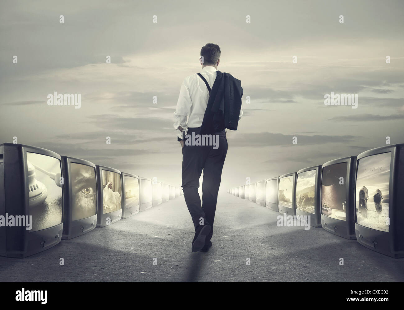 Distraction symbol hi-res stock photography and images - Alamy