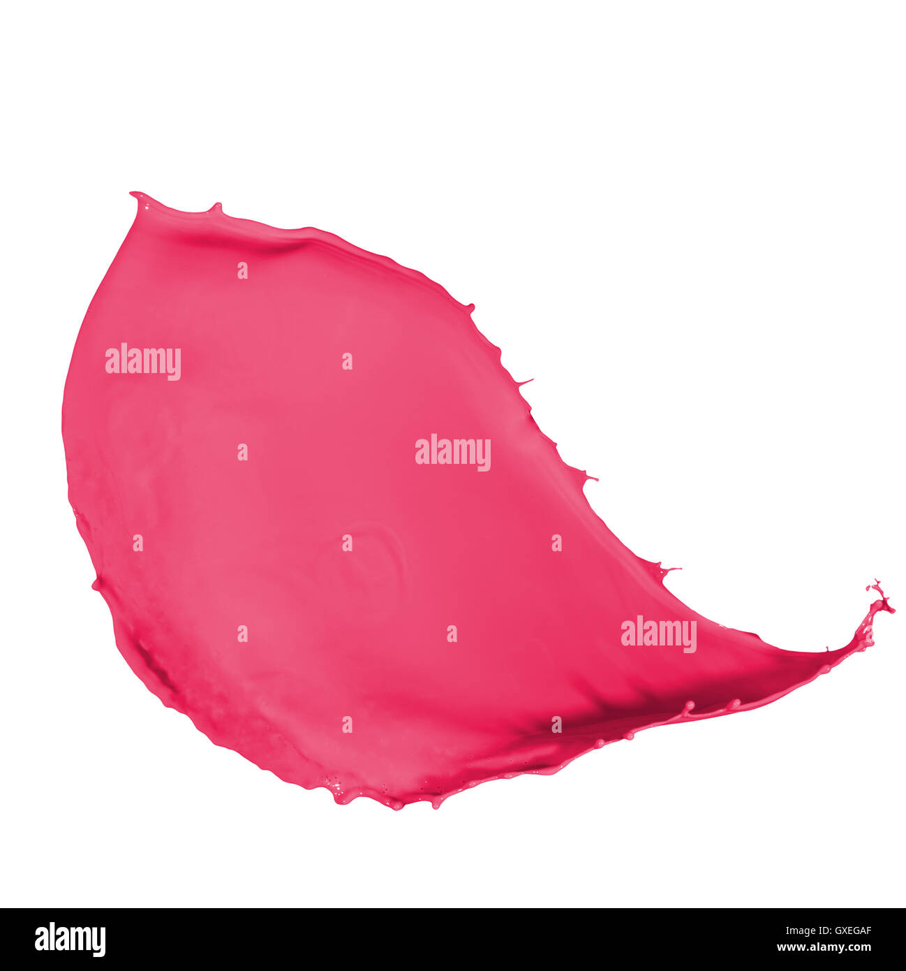 red paint splash Stock Photo - Alamy