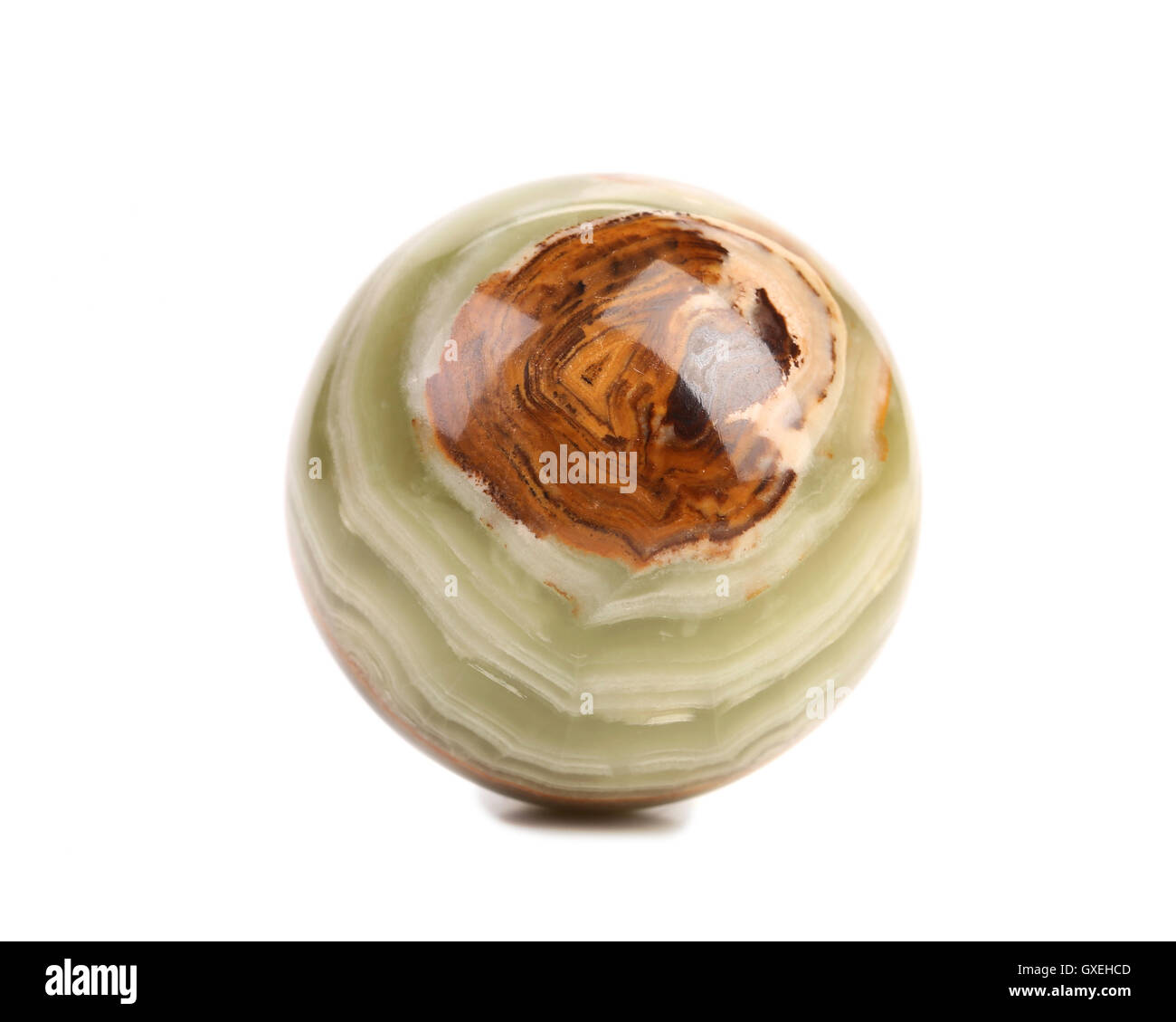 Small ball of jasper Stock Photo - Alamy