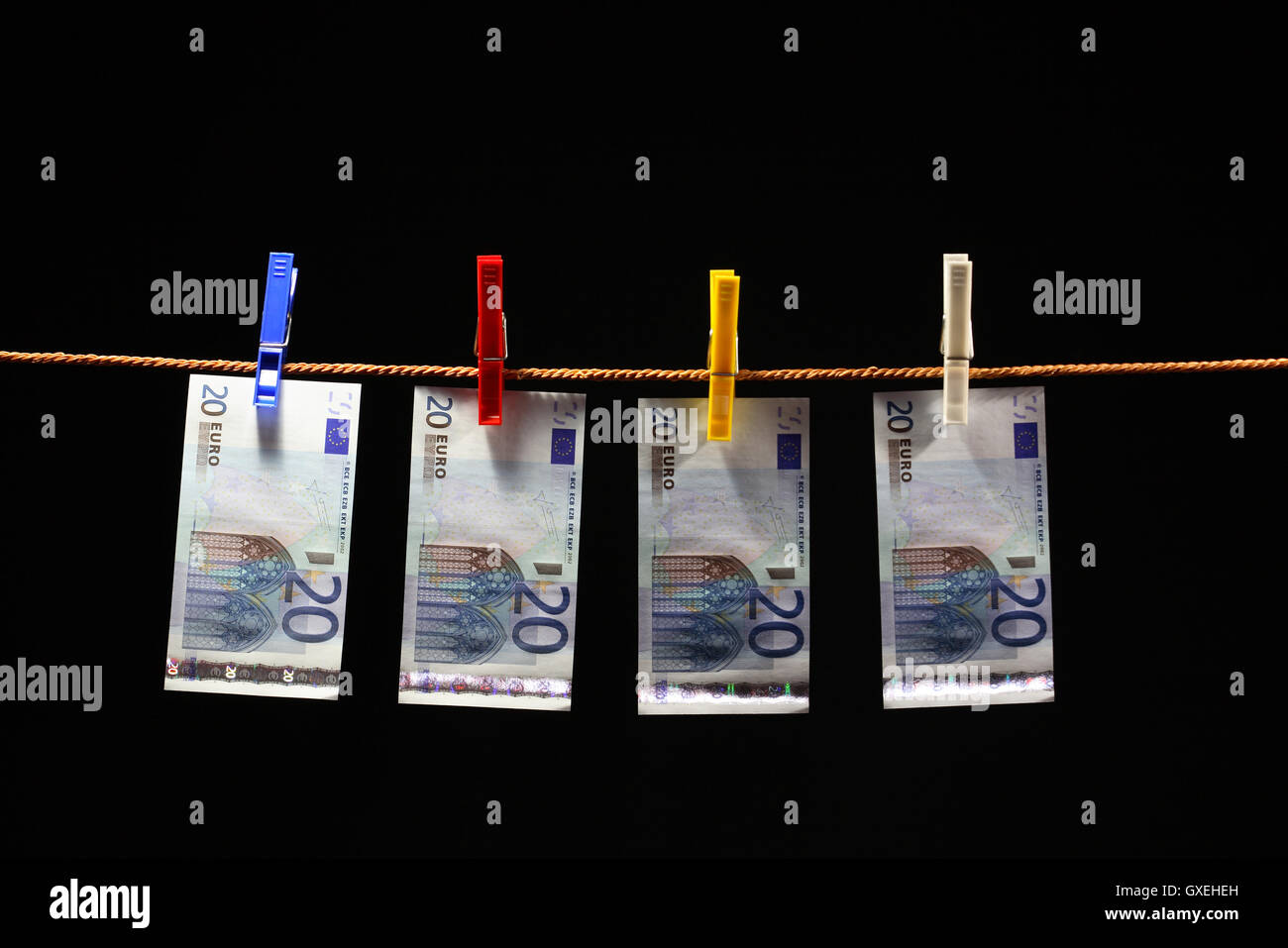 Rope of money hi-res stock photography and images - Alamy