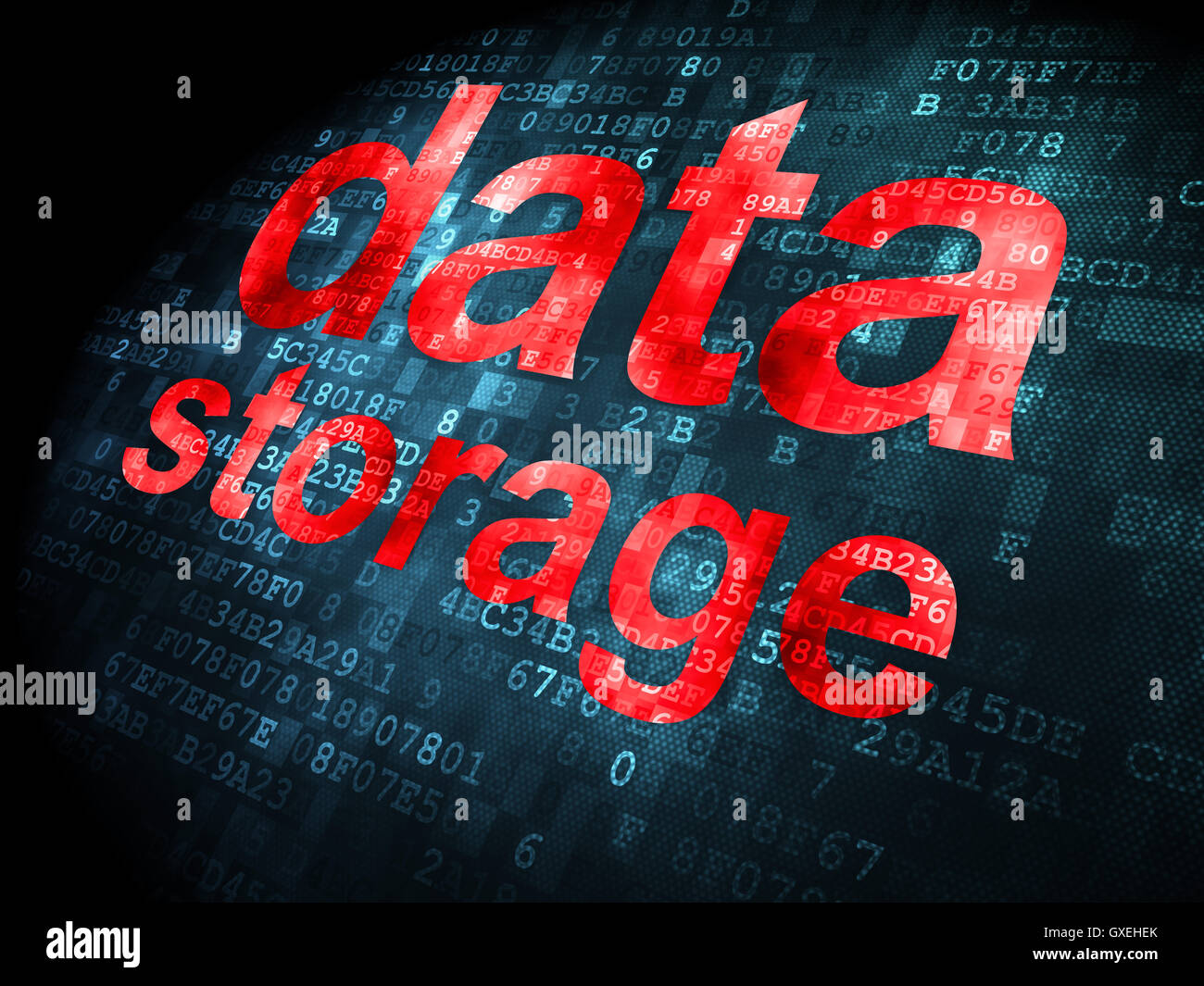 Information concept: Data Storage on digital background Stock Photo - Alamy