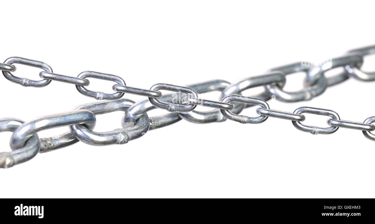 Two Chains Attached High Resolution Stock Photography and Images - Alamy