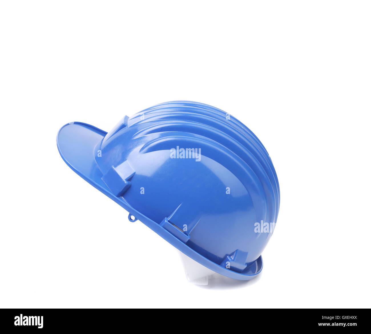 Blue hard hat Stock Photo - Alamy