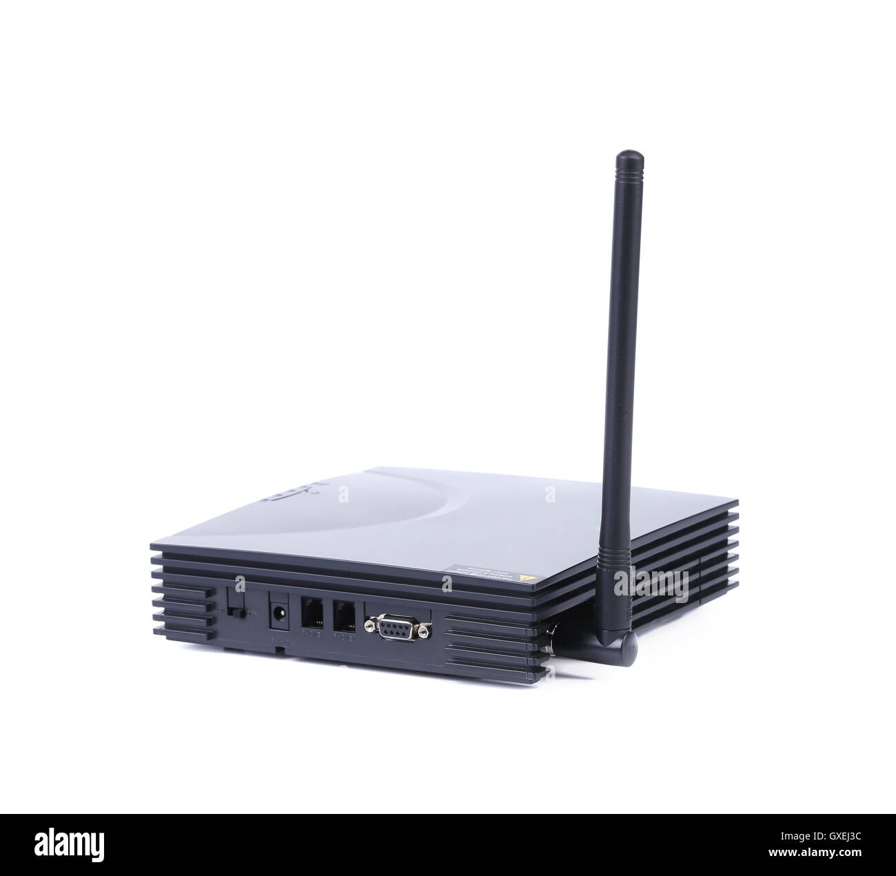 Close up of wireless router Stock Photo - Alamy