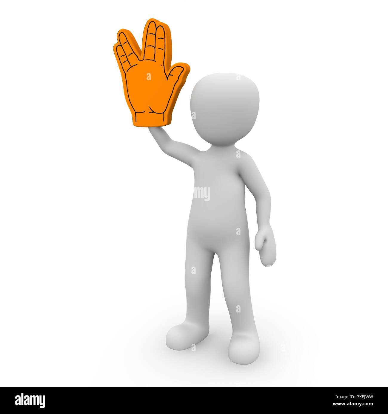 Hand on Pace Stock Photo - Alamy