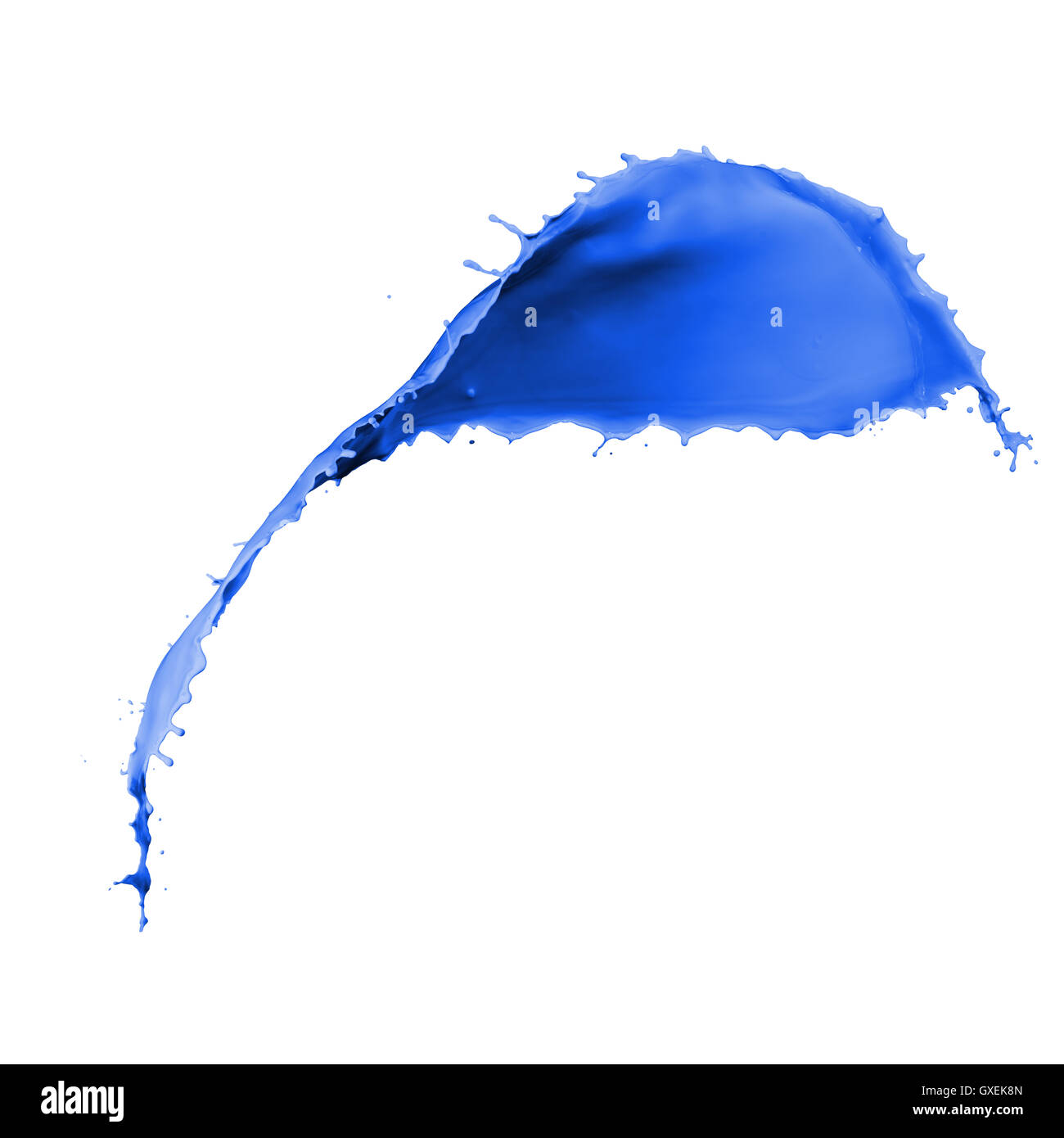 blue paint splash Stock Photo - Alamy