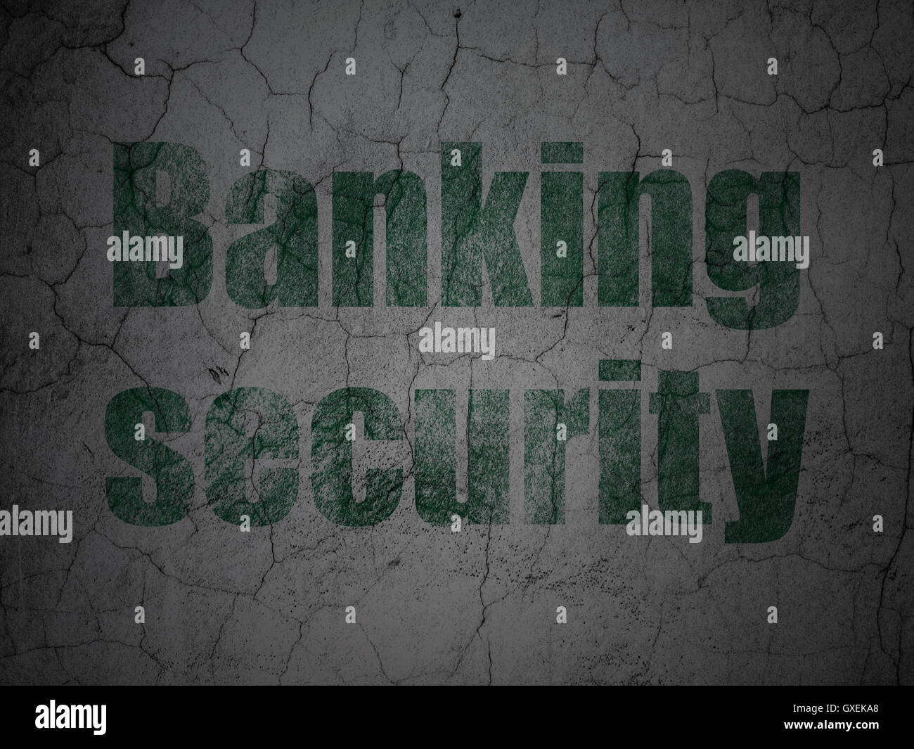 Safety concept: Banking Security on grunge wall background Stock Photo ...