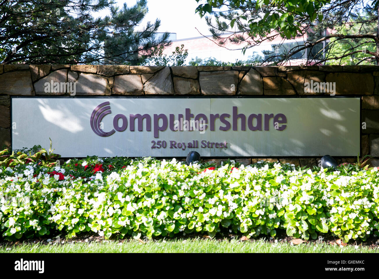 Computershare sign hi-res stock photography and images - Alamy