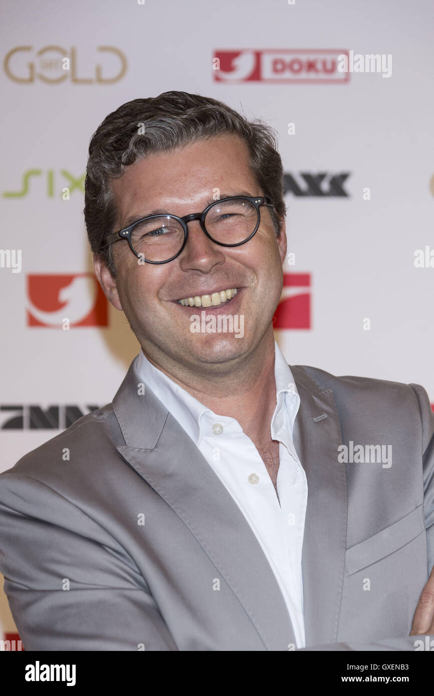 Celebrities attending the Pro 7 SAT 1 press conference at Cinemaxx ...