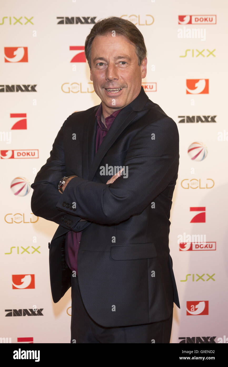 Celebrities attending the Pro 7 SAT 1 press conference at Cinemaxx ...